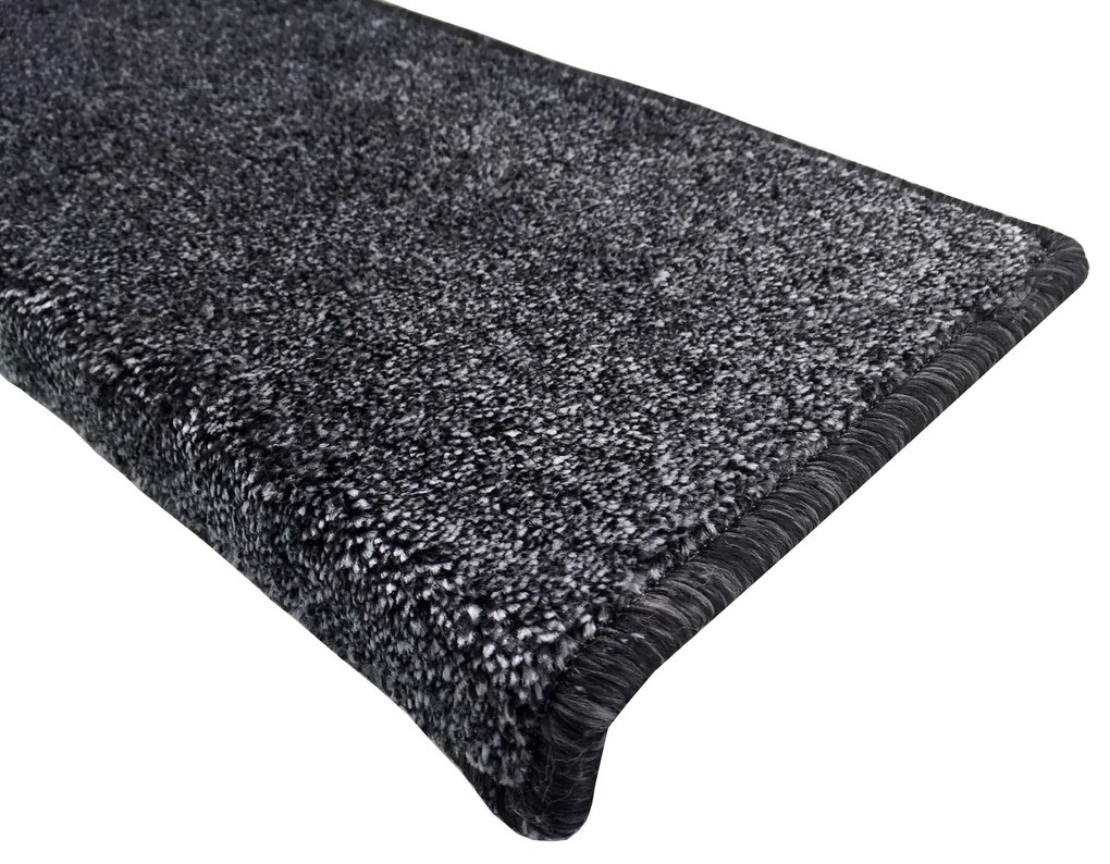 Vopi Nášlapy na schody Apollo Soft antra obdélník - 24x65 obdélník (rozměr včetně ohybu)