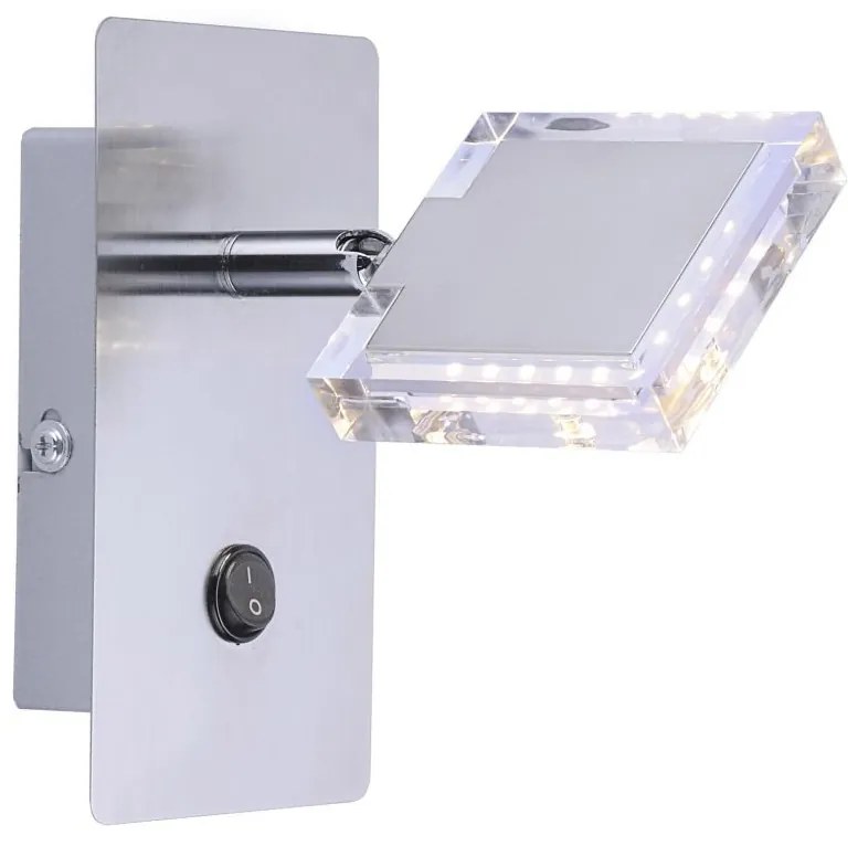 LD 11081-55 LED nástěnné bodové svítidlo, ocel, nastavitelné 2700K - LEUCHTEN DIREKT