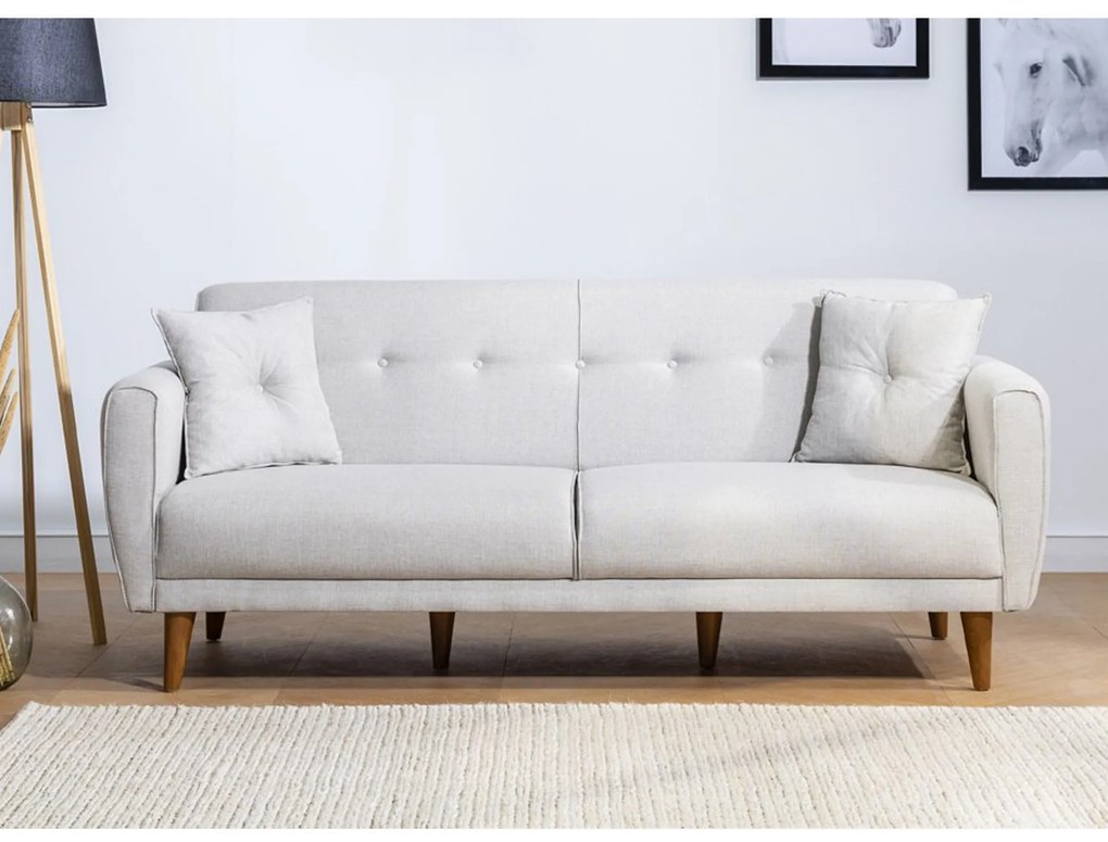 Atelier del Sofa 3-místná pohovka Aria - Cream, Krémová