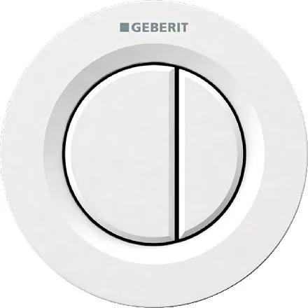 Geberit Splachovací systémy - Ovládání splachování pneumatické, pro 2 množství splachování, alpská bílá 116.042.11.1