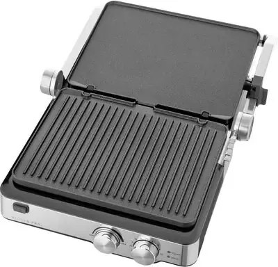 SENCOR SBG 4010SS stříbrná / Kontaktní gril / 2000 W / Regulace teplot