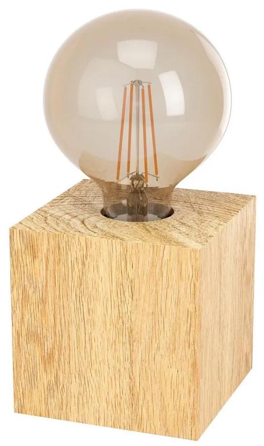 Eglo | Eglo 43733 - Stolní lampa PRESTWICK 1xE27/40W/230V béžová | EG43733