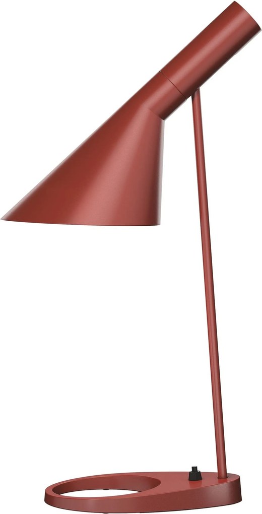 Stolní lampa AJ rezavě červená
