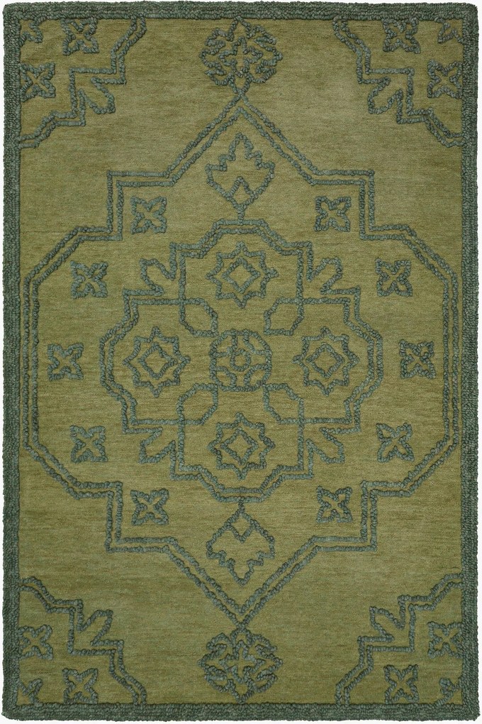 XXXLutz VLNĚNÝ KOBEREC, 200/290 cm zelená Flair Rugs - Online Only koberce & rohožky - 003165050103