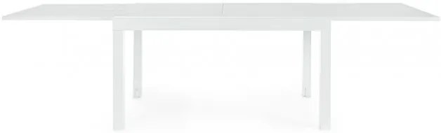 BIZZOTTO Rozkládací zahradní stůl CLIV bílý 135/270x90 cm