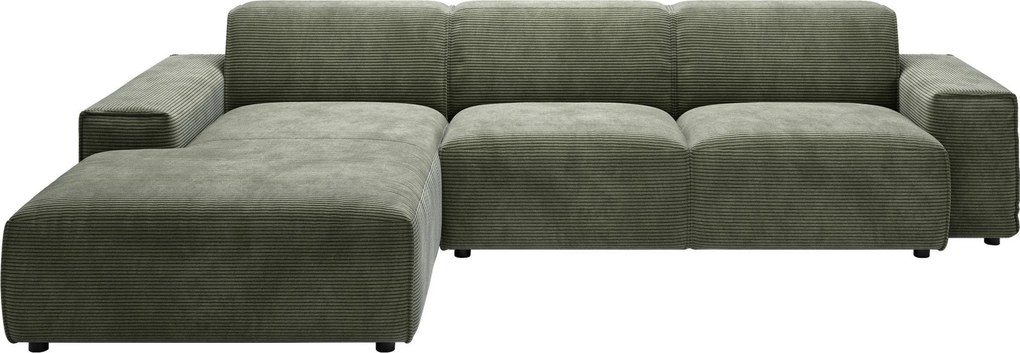 XXXLutz ROHOVÁ SEDAČKA, textil, zelená Livetastic - Sedací soupravy - 001581035508