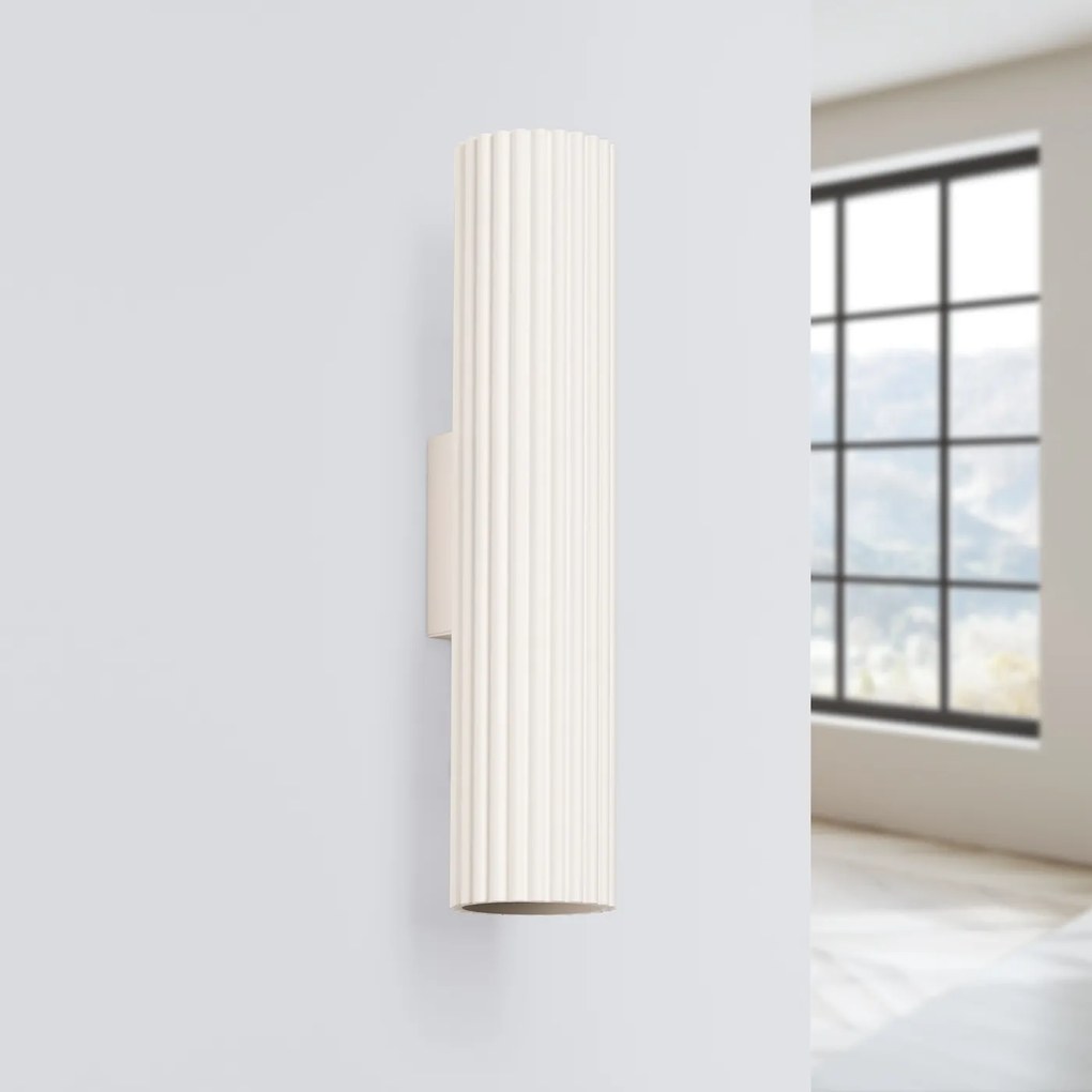 Sollux Lighting Nástěnné svítidlo KARBON 30 béžové