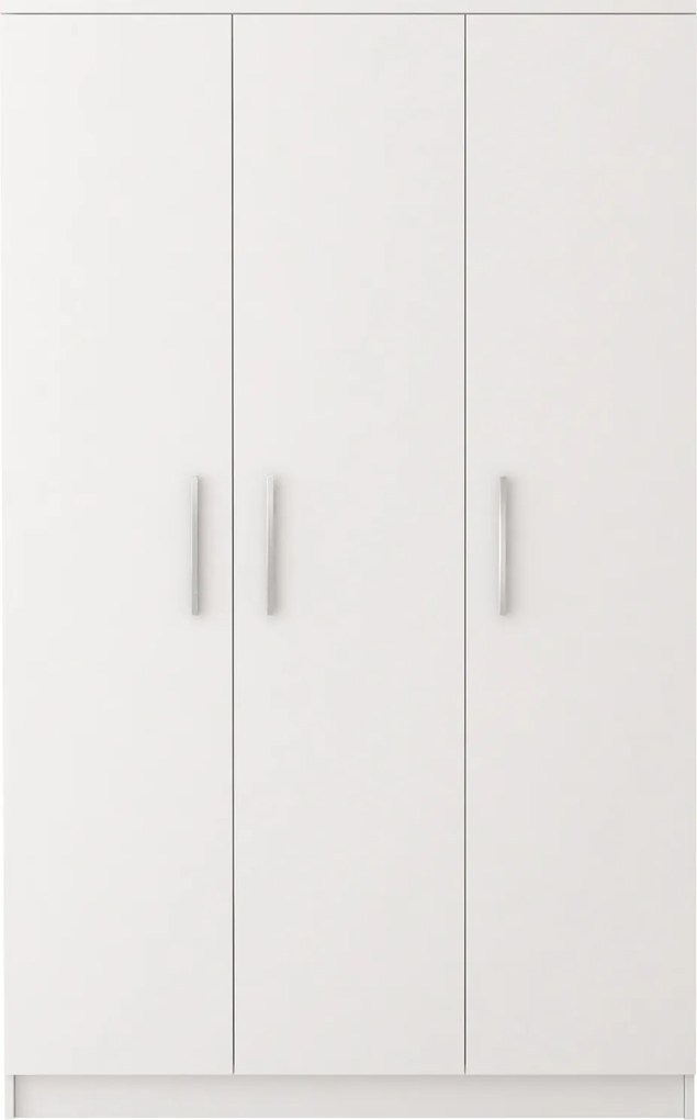 IDZ Šatní skříň OMEGA I 3D 19, 120 cm Bílá