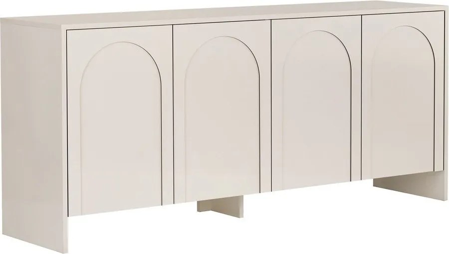 Krémová komoda 180x80x45 cm Arlen – Kalune Design
