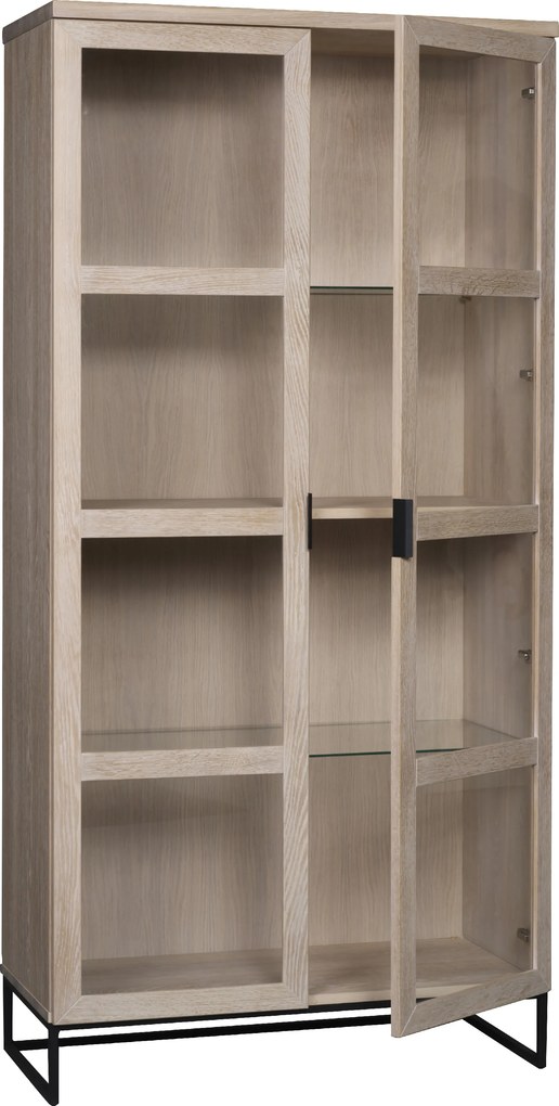ROWICO Dřevěný kabinet EVERETT světlý 195 cm 118773