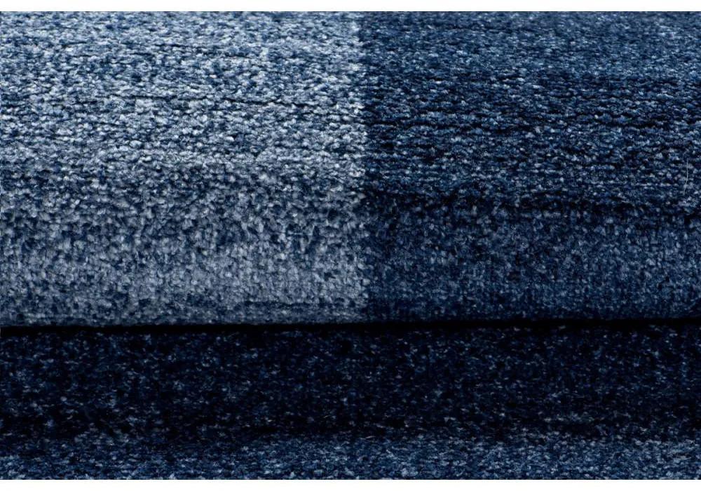 Kusový koberec Pruhy modrý 300x400cm