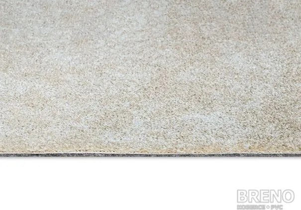 Breno Metrážový koberec SERENADE 109 (Ecoluxe) pískově béžový melír s leskem, šíře 300 cm, Vícebarevné/Béžová