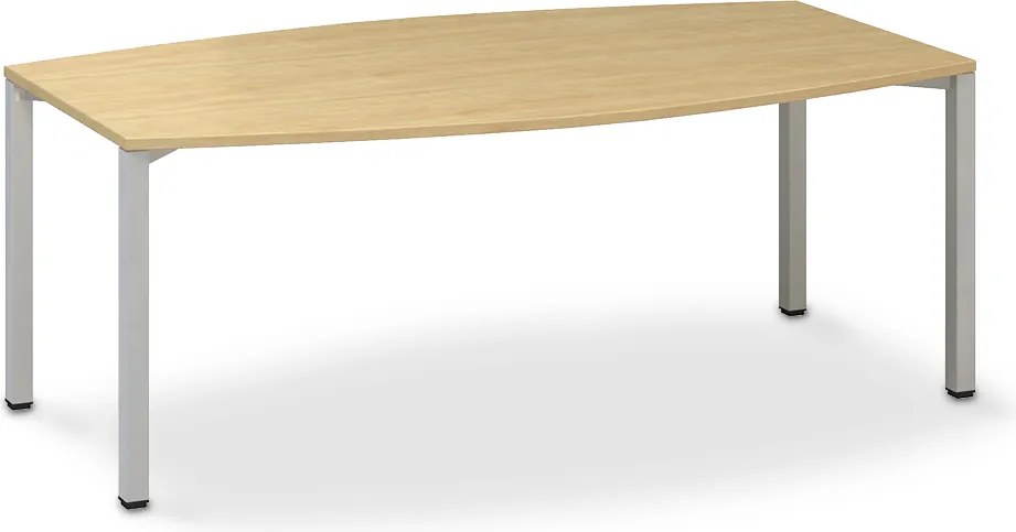 Jednací stůl ProOffice 200 x 110 cm, divoká hruška