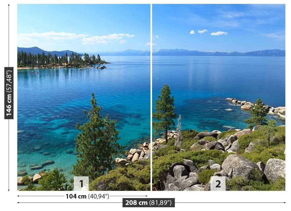 Fototapeta Jezero Tahoe 104x70