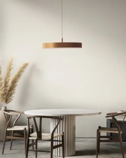 Moderní LED lustr Marcello CCT 60 Cct zlatá s dálkovým ovládáním