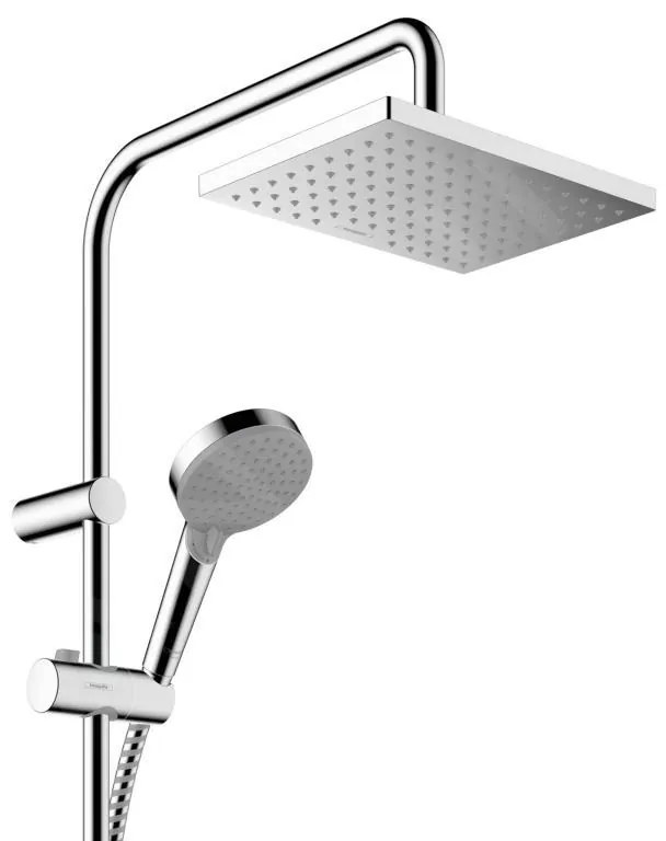 Hansgrohe Vernis Shape, sprchový set Showerpipe 230 s termostatem, Green, chromová, HAN-26319000