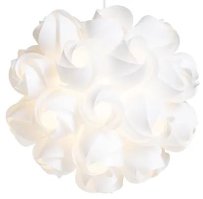 RENDL R12384 COCO závěsné svítidlo, dekorativní bílé PVC