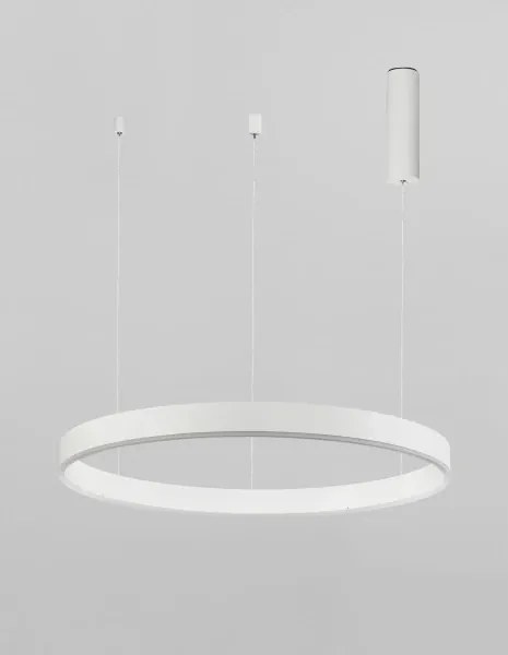 LED lustr Motif 60 bílé stmívatelné