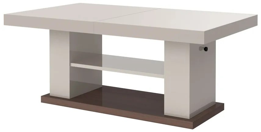 Konferenční stolek MATERA 2 (cappucino lesk/avola braz)