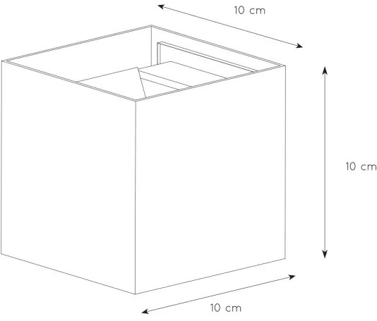 Lucide 69200/06/31 - LED Venkovní nástěnné svítidlo AXI 2xLED/7W/230V IP54 bílá