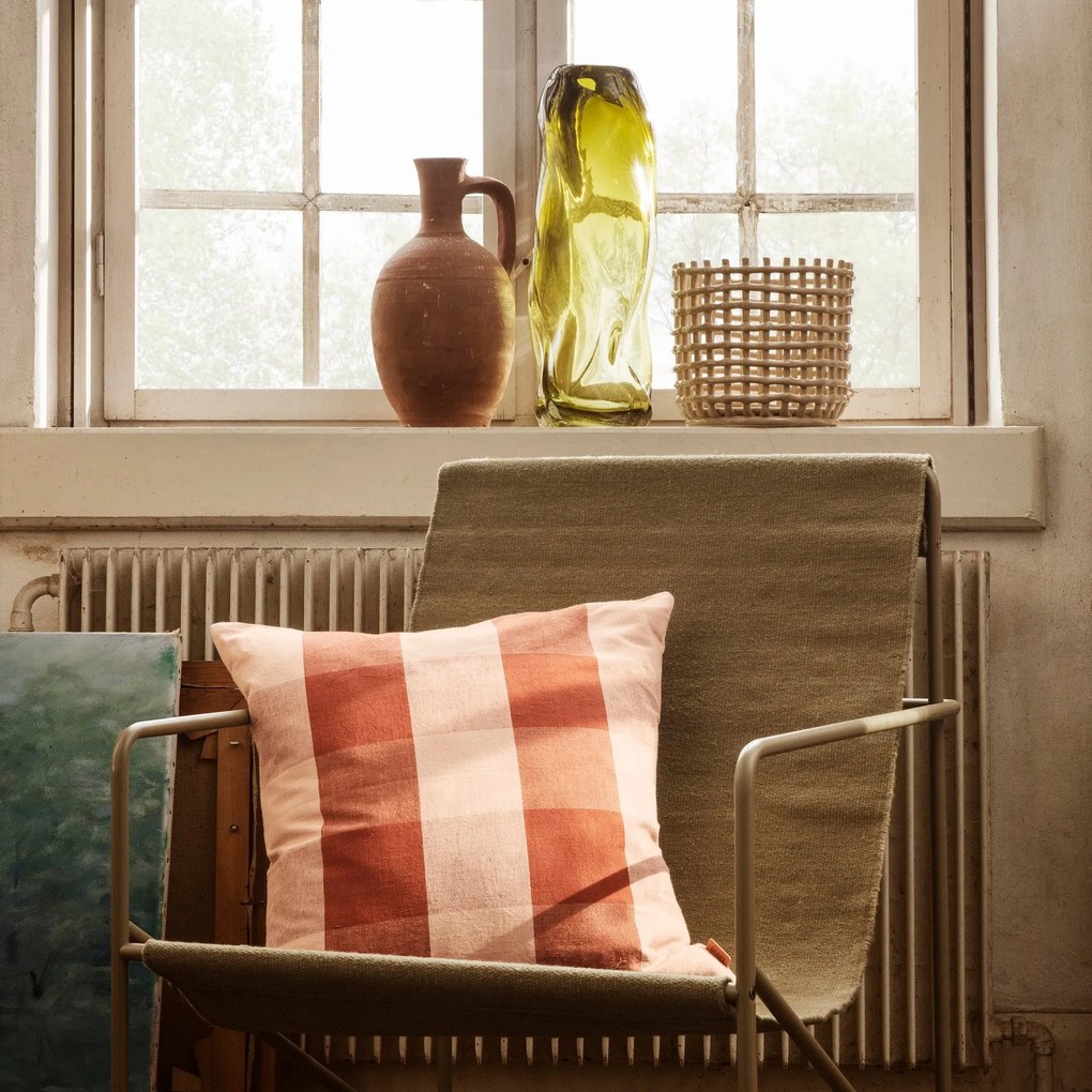 FERM LIVING Košík Ceramic Large, Cashmere