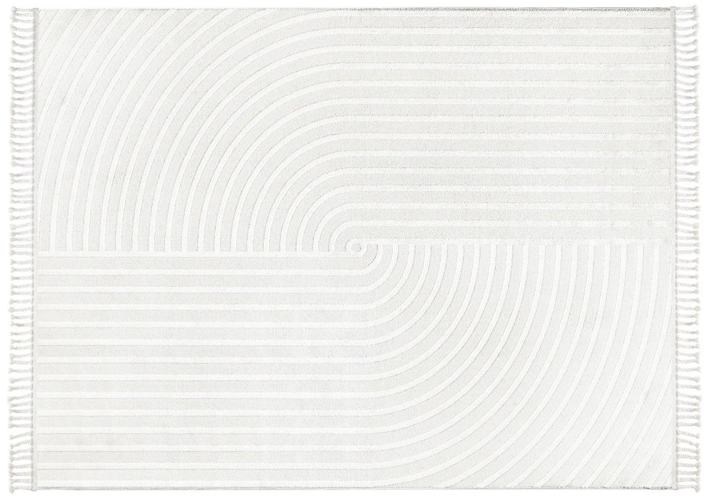 CONCEPTUM HYPNOSE Koberec MALTA krémový 100x300cm oválný vzor 961ELT1815