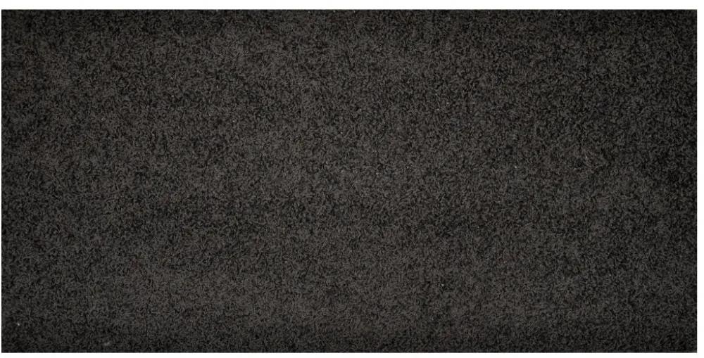 Vopi | Kusový koberec Elite Shaggy antra - Kulatý 57 cm průměr