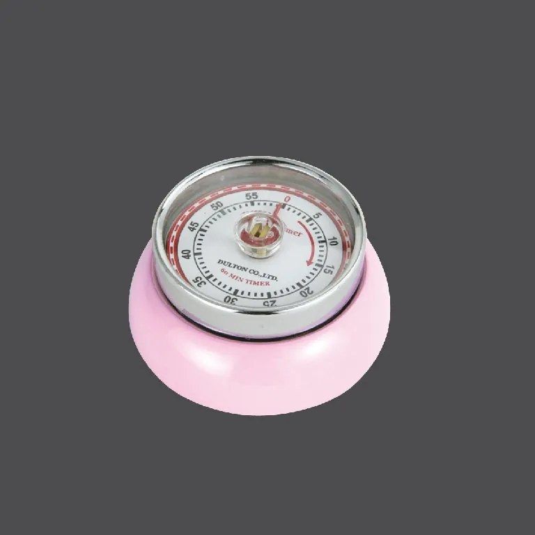 Kuchyňská magnetická minutka Speed Retro růžová - Zassenhaus