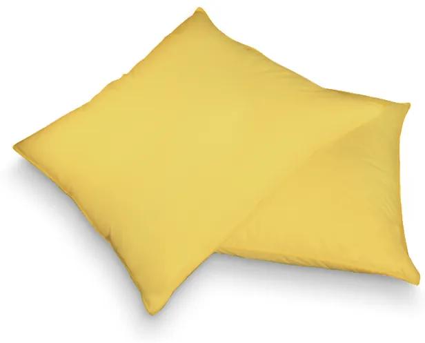 Olzatex jersey povlak na polštářek světle žlutý 40x40