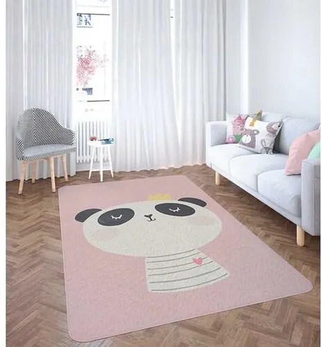 Domarex Dětský pěnový koberec Panda, 120 x 160 cm
