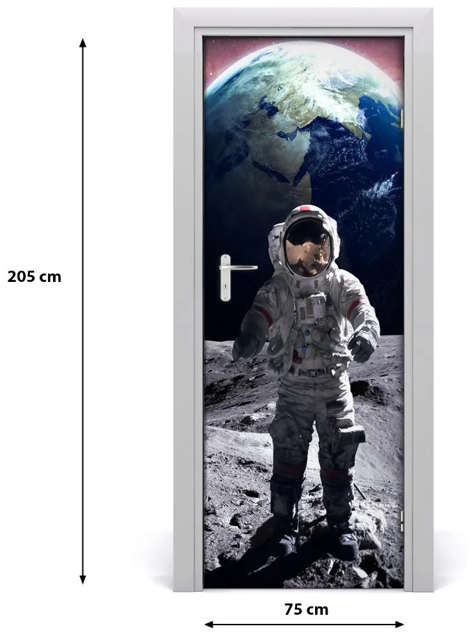 Fototapeta samolepící na dveře Astronaut 75x205 cm