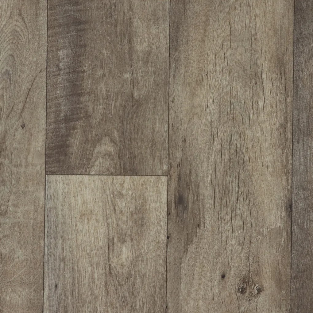 Beauflor, PVC podlaha - lino Texalino Supreme 691 M Valley Oak - dub, na míru, šíře 2m,3m,4m,5m, hnědá, filc, chodba / předsíň
