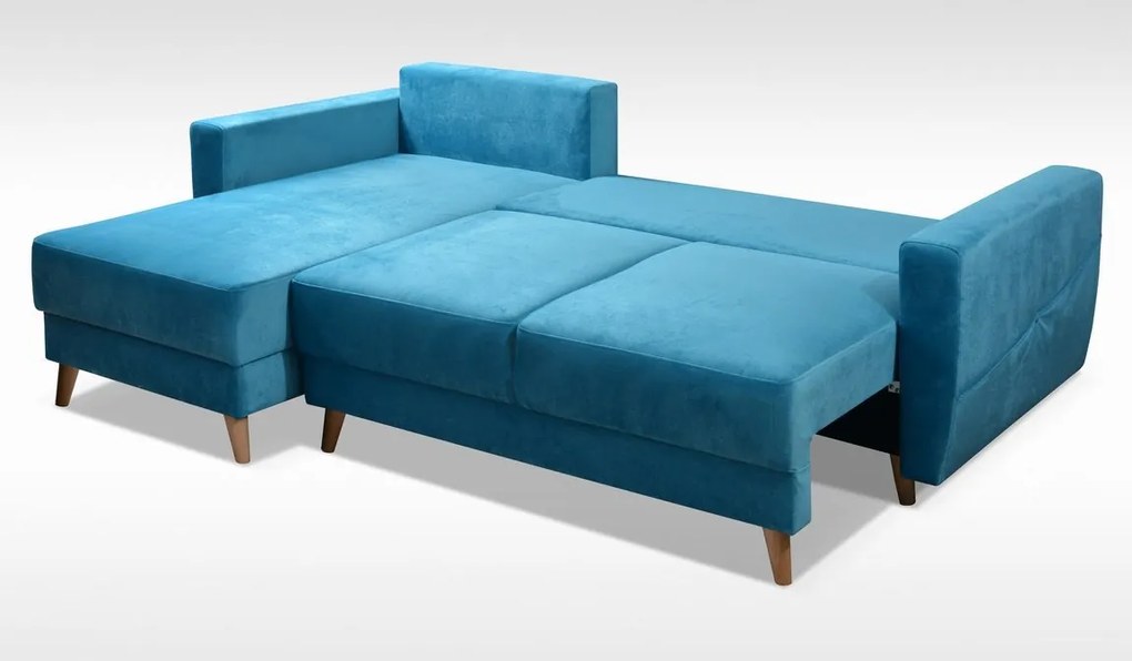 Casarredo - Komfort nábytek Rohová sedací souprava BEATY rozkládací s úložným prostorem, Swing 9