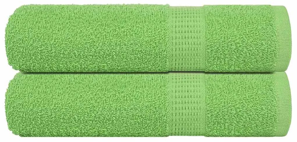 Ručníky FROGN 2 ks jablečně zelené 50x100 cm 360 g/m² 137022