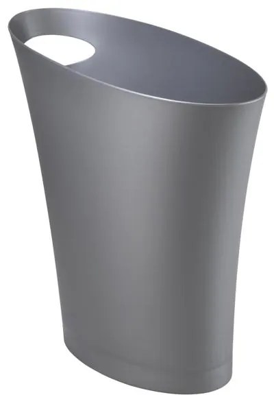 SKINNY úzký odpadkový koš 7.5L šedý, UMBRA