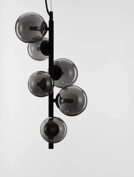Retro lustr Odillia 28 smoky