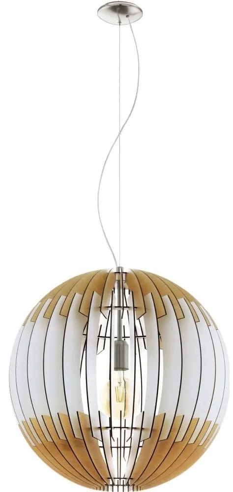 Eglo 32847 - Lustr na lanku OLMERO 1xE27/60W/230V 32847