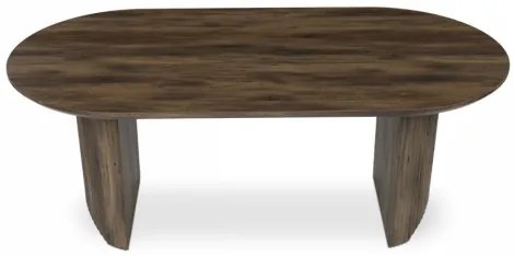 Stůl jídelní 200x100 MDF 3D dekor ořech HT-W1578 WAL