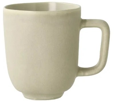 Villa Collection Kameninový hrnek s ouškem Shoku Soft Beige 33 cl