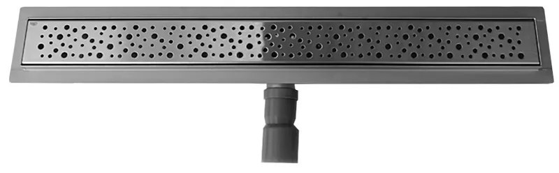 BPS-koupelny Sprchový odtokový žlab DL01 WAVE G5 HYD-2633 70 cm, satén