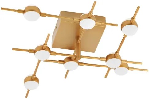Stropní svítidlo LED se stmíváním Atomo 51 zlaté