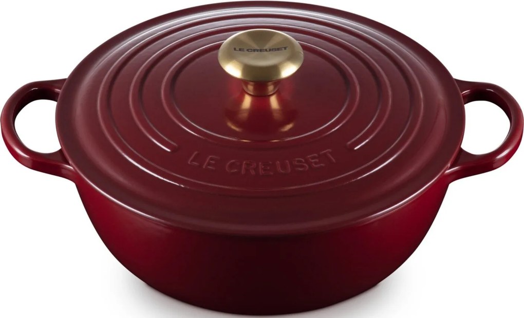 Hrnec La Marmite Signature 26 cm červený burgund