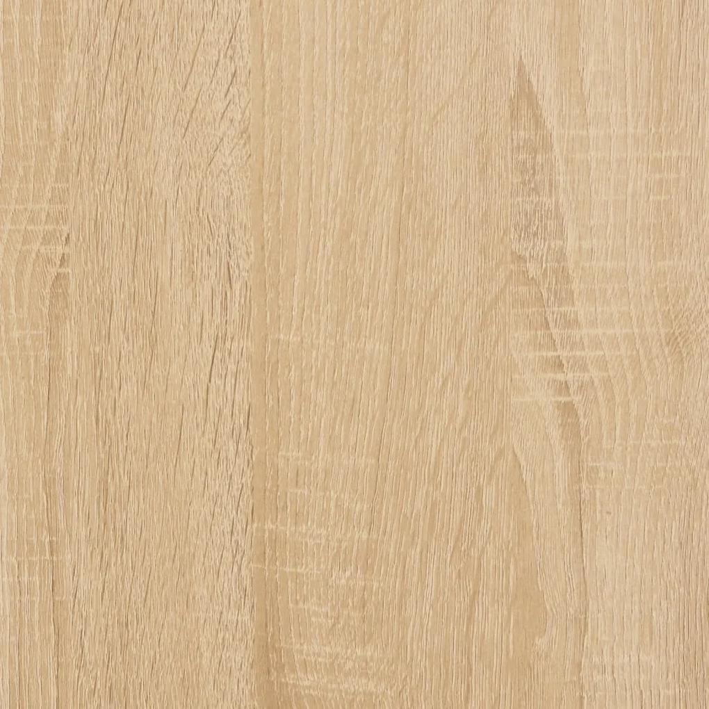 Příborník dub sonoma 34,5 x 32,5 x 90 cm kompozitní dřevo