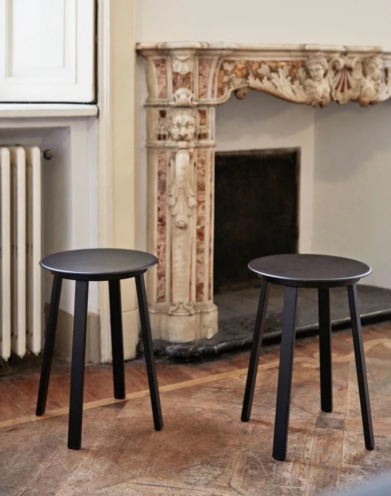 HAY Stolička Revolver Stool, black