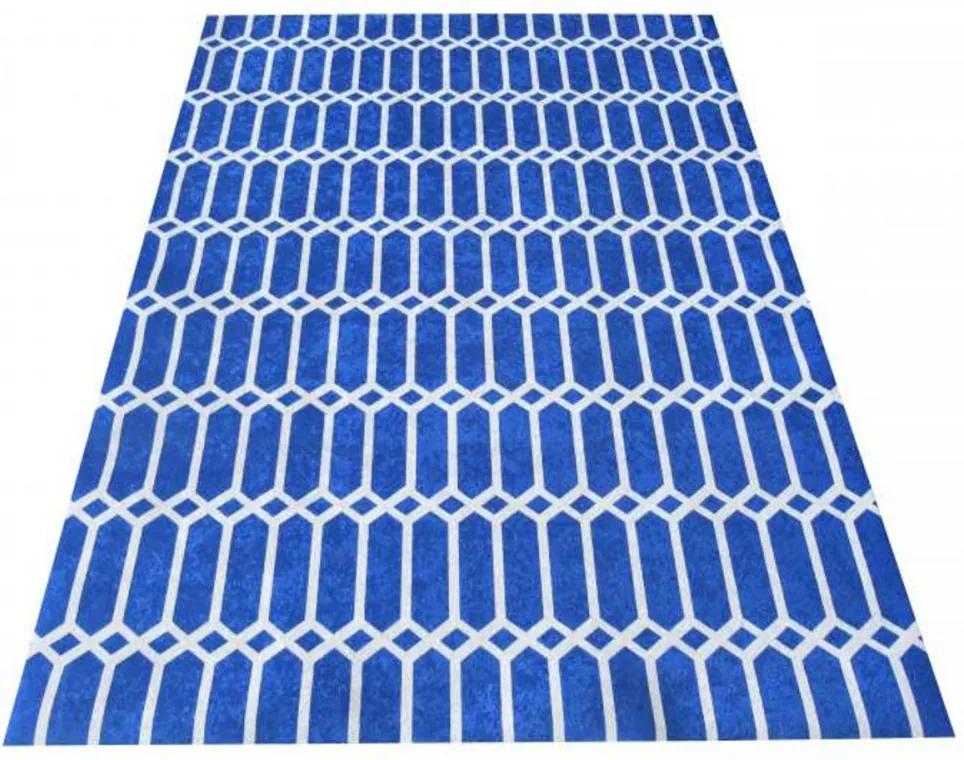 Kusový koberec Horeca modrý, Velikosti 80x150cm