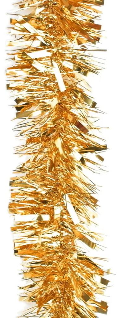Vánoční řetěz zlatý 4,5 m