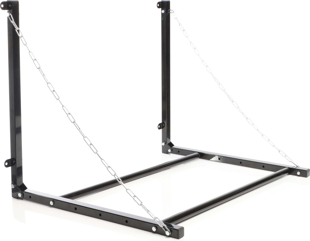 Držák pneumatik Wiltec – 130 kg, černá (51484)