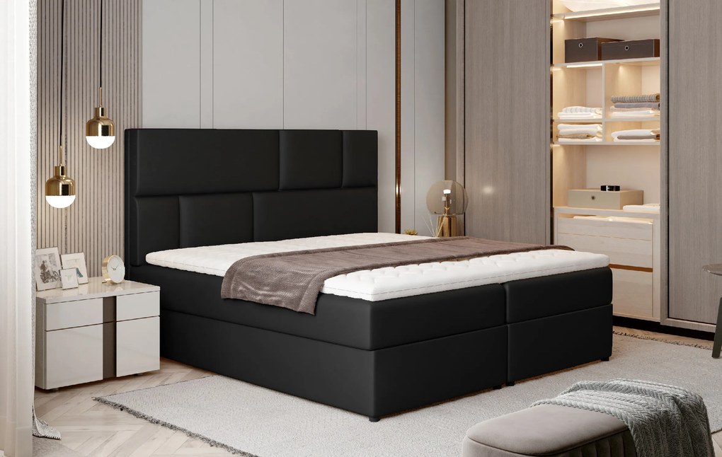 Boxspring Florence 145x210 Materiál / Dekor: Kronos 19