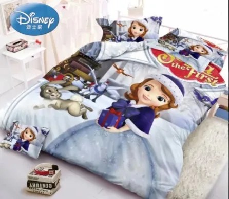 2-dílné ložní povlečení Disney pohádky (SKLAD) Varianta: 04 Sofie první