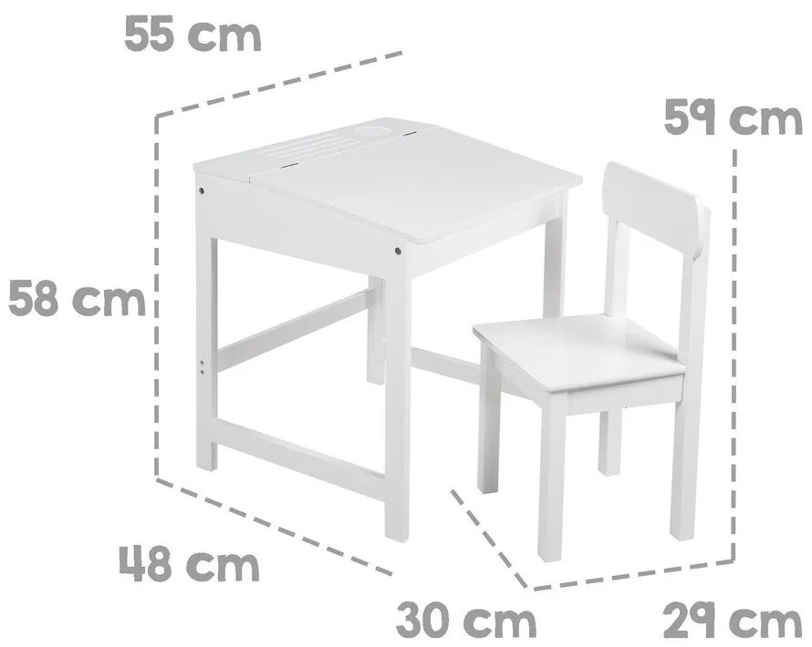 Set dětského nábytku 2 ks Universal – Roba